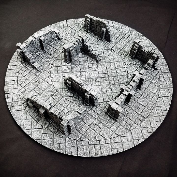 3D Printable Ultimate Dungeon Terrain - Dungeon Floor by Terrainify